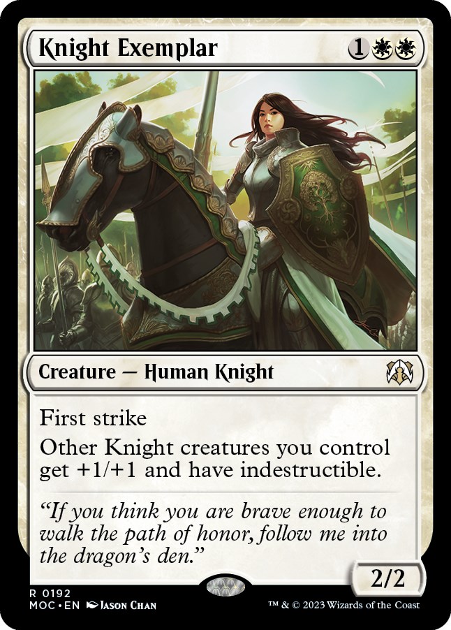 Knight Exemplar - Commander: March of the Machine - Magic: The Gathering