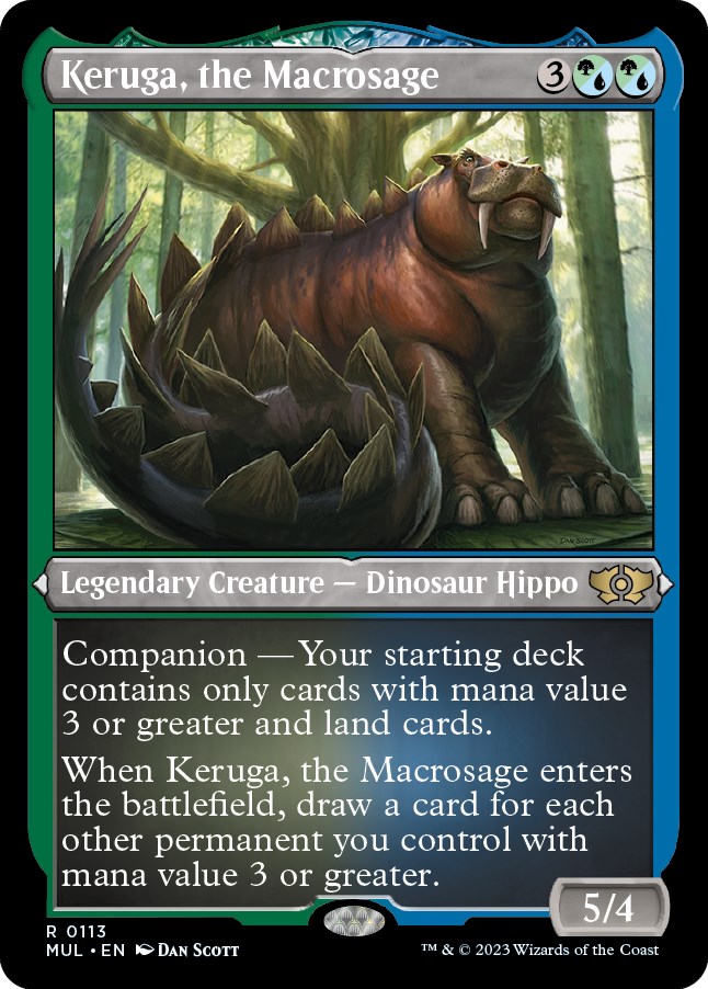 Keruga, the Macrosage (Foil Etched) - March of the Machine: Multiverse ...