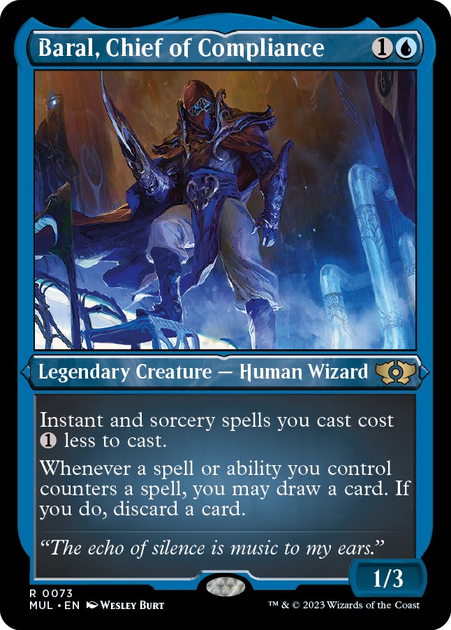 Baral, Chief of Compliance (Foil Etched) - March of the Machine ...