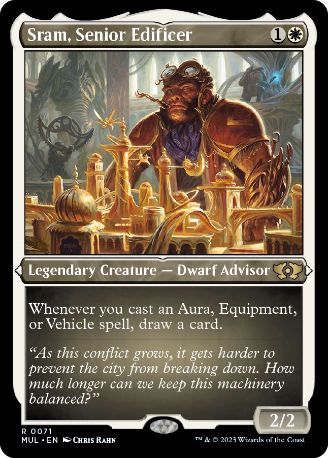 Sram, Senior Edificer (Foil Etched) - March of the Machine: Multiverse ...
