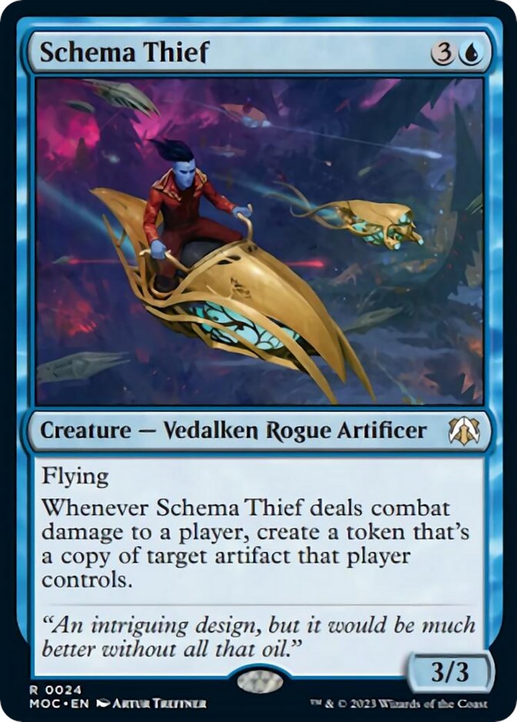 Schema Thief - Commander: March of the Machine - Magic: The Gathering