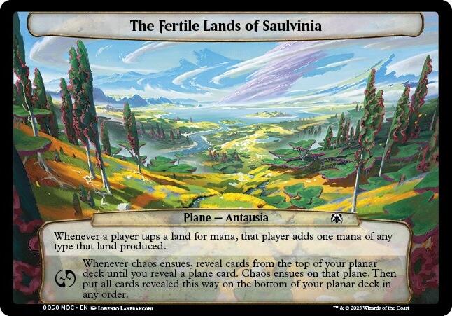 The Fertile Lands of Saulvinia - Planechase: March of the Machine ...
