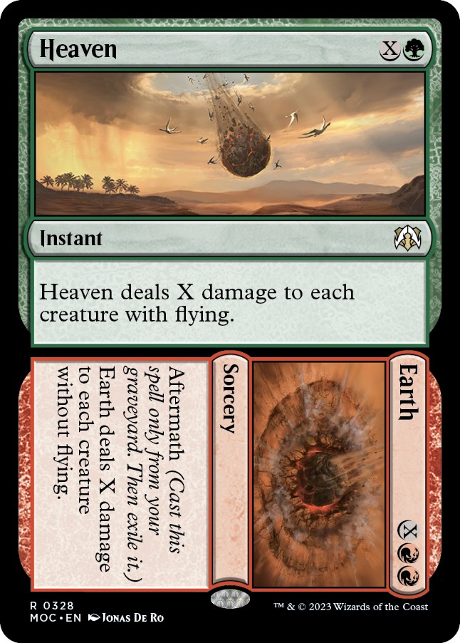 Heaven // Earth - Commander: March of the Machine - Magic: The Gathering