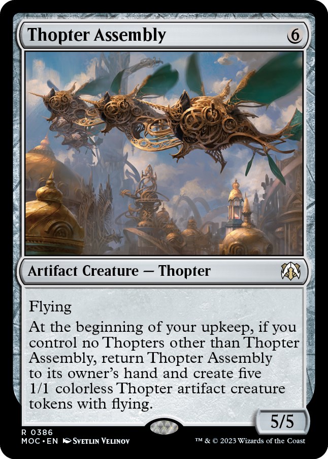 Thopter Assembly - Commander: March of the Machine - Magic: The Gathering