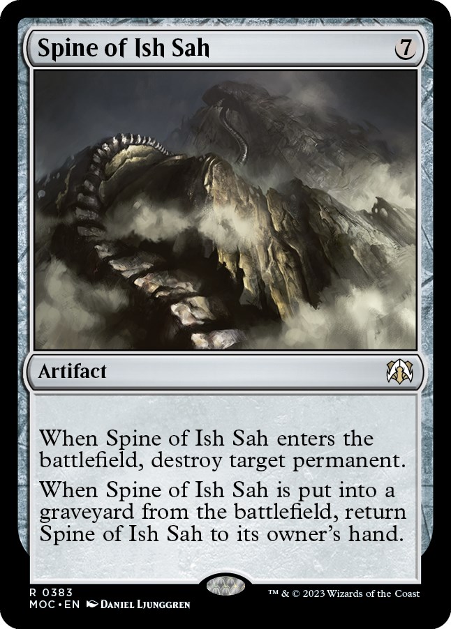 Spine of Ish Sah - Commander: March of the Machine - Magic: The Gathering