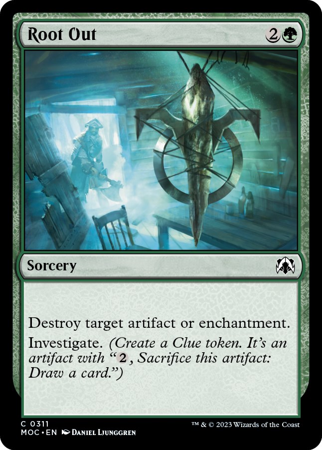 Root Out - Commander: March of the Machine - Magic: The Gathering