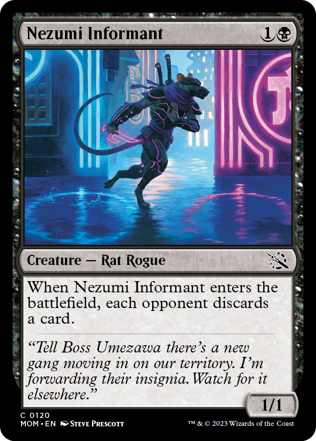 Nezumi Informant - March of the Machine - Magic: The Gathering