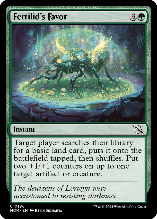 Fertilid's Favor - March of the Machine - Magic: The Gathering