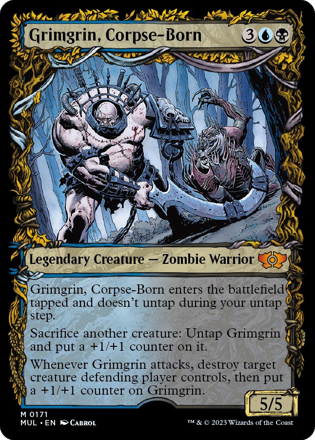 Grimgrin, Corpse-Born (Halo Foil) - March of the Machine: Multiverse ...