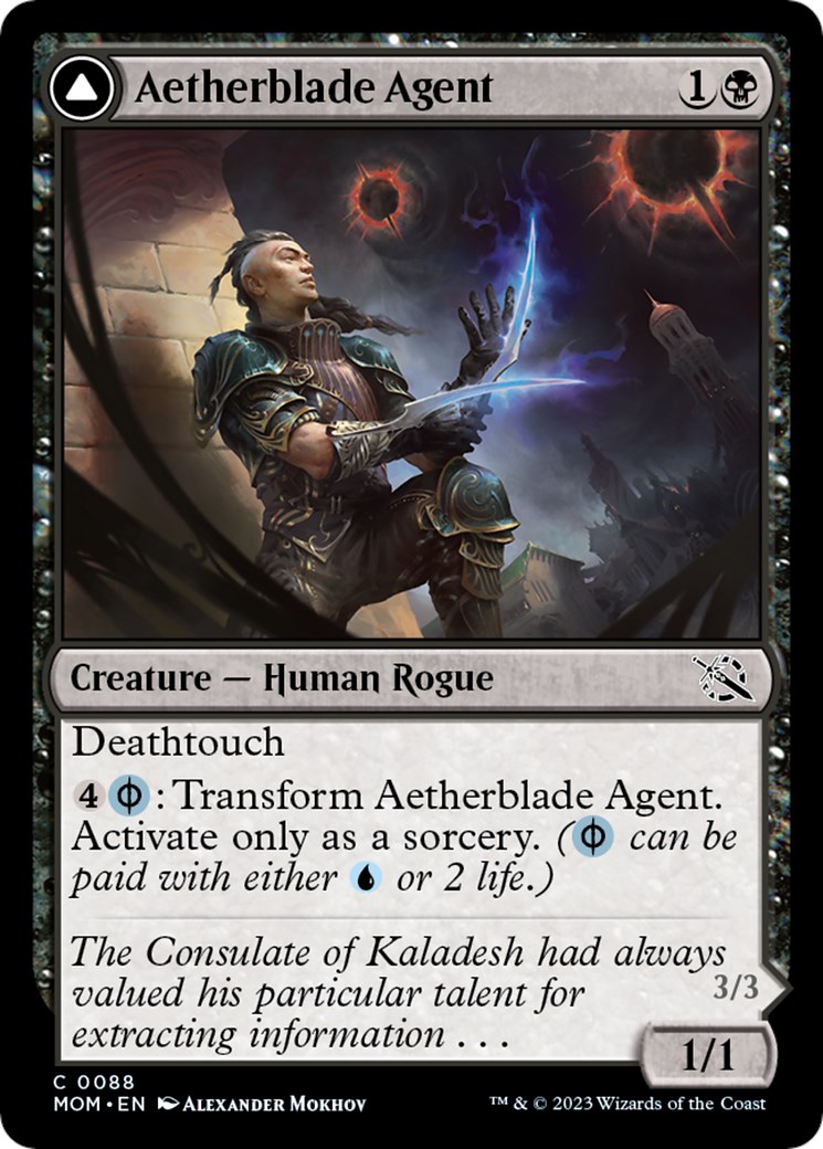 Aetherblade Agent - March of the Machine - Magic: The Gathering
