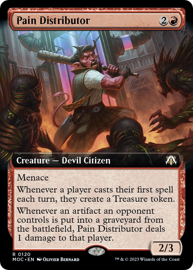 Pain Distributor (Extended Art) - Commander: March of the Machine ...