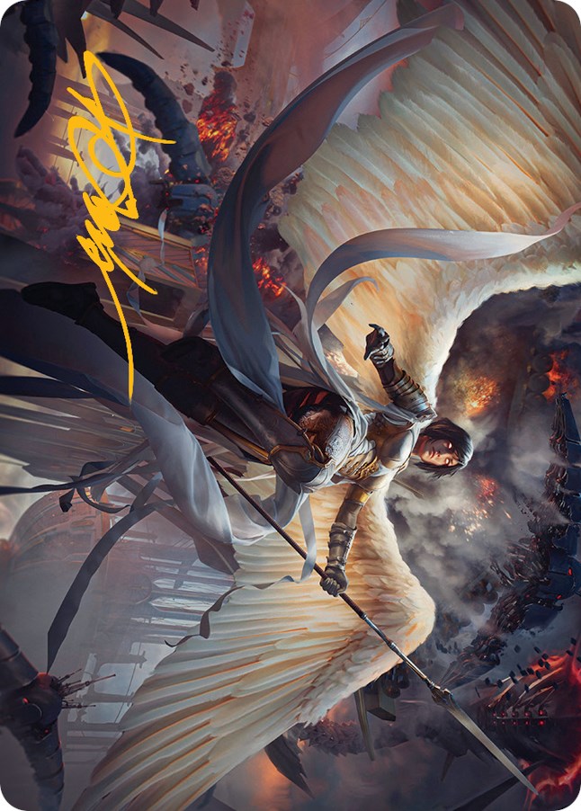 Serra Faithkeeper Art Card (Gold-Stamped Signature) - Art Series: March ...