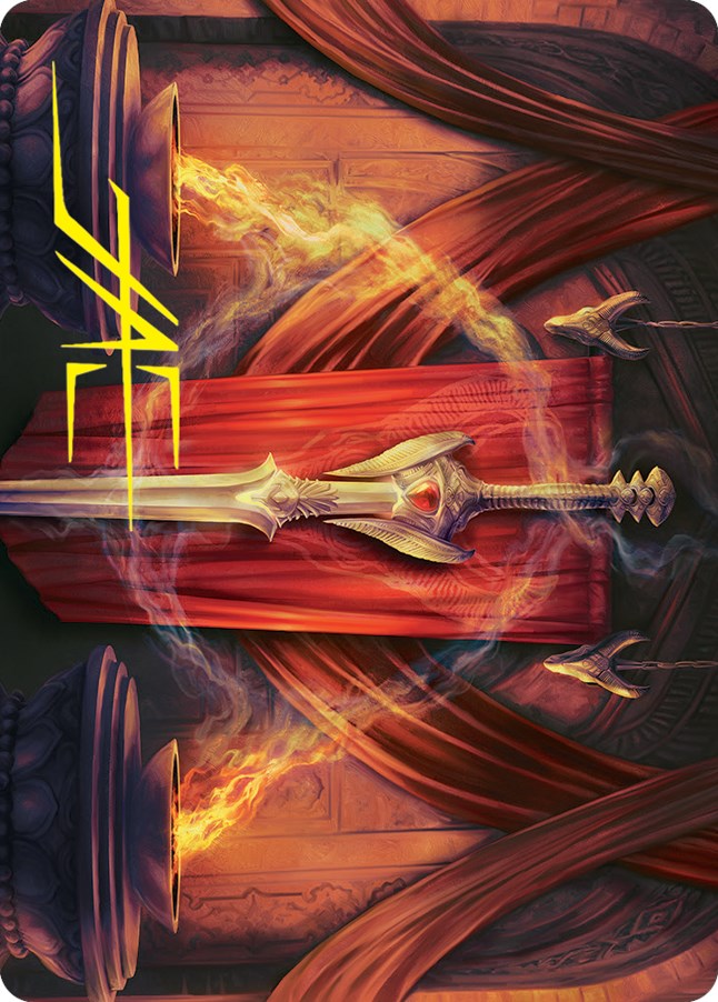 Ramosian Greatsword Art Card (Gold-Stamped Signature) - Art Series ...