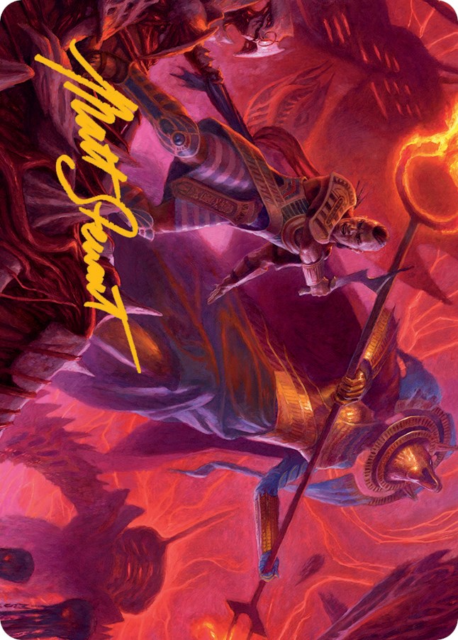 Djeru and Hazoret Art Card (Gold-Stamped Signature) - Art Series: March ...