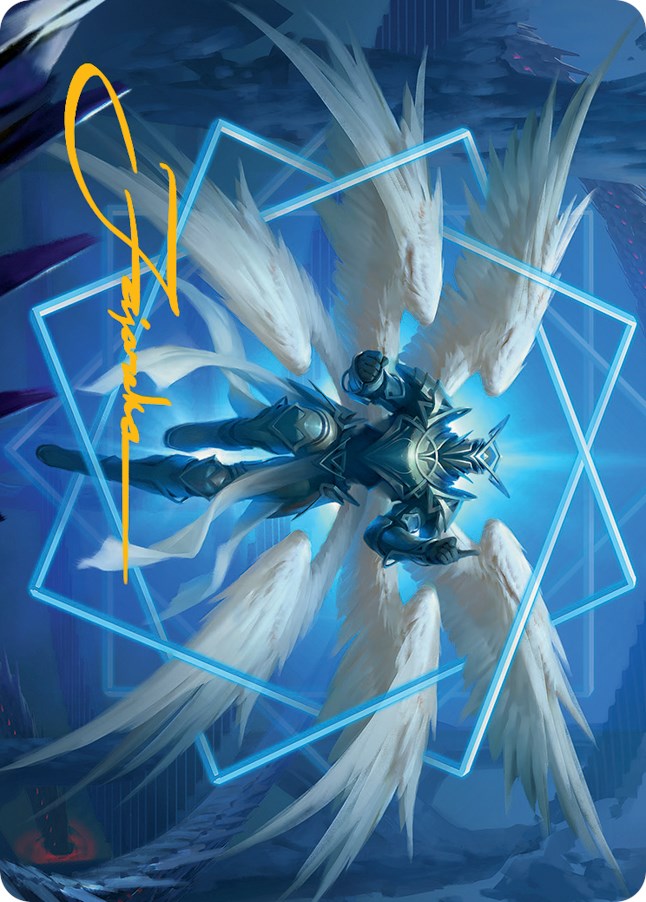 Vertex Paladin Art Card (Gold-Stamped Signature) - Art Series: March of ...