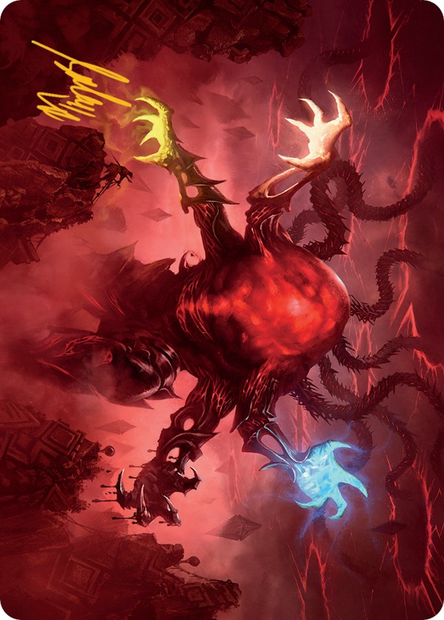 Omnath, Locus of All Art Card (51/81) (Gold-Stamped Signature) - Art ...