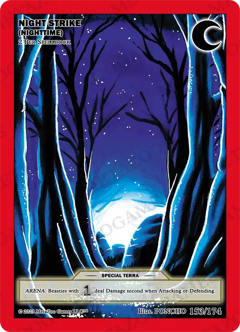 Night Strike (Nighttime) - Native: First Edition - MetaZoo