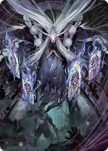 Horobi, Death's Wail Art Card - Art Series: March of the Machine ...