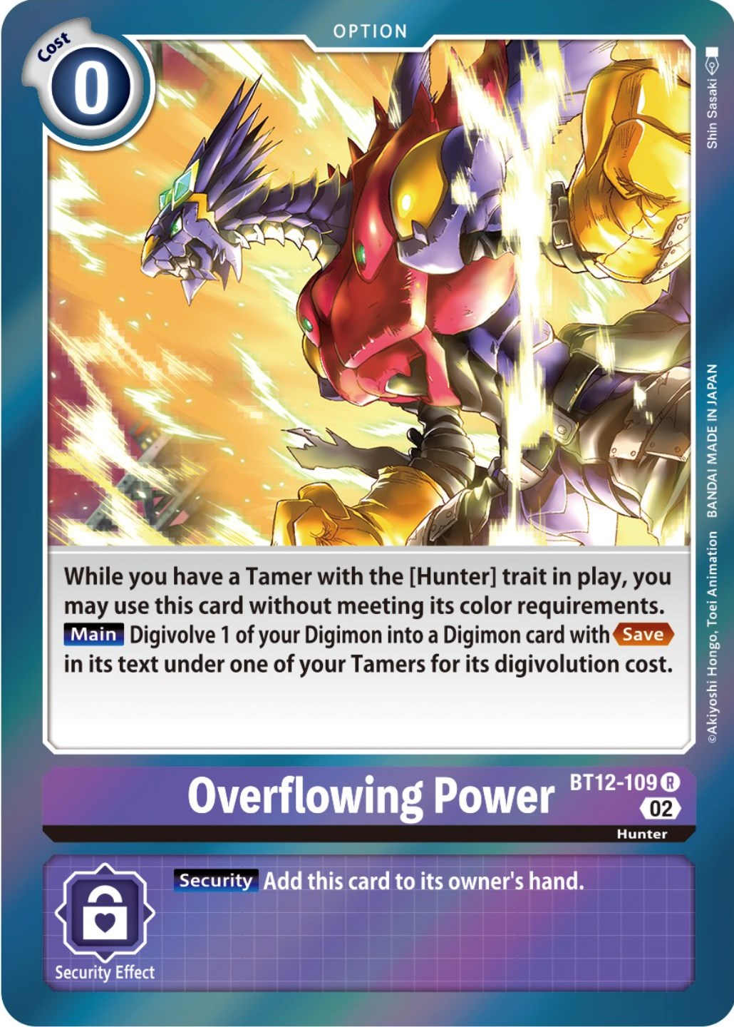Overflowing Power - Across Time - Digimon Card Game