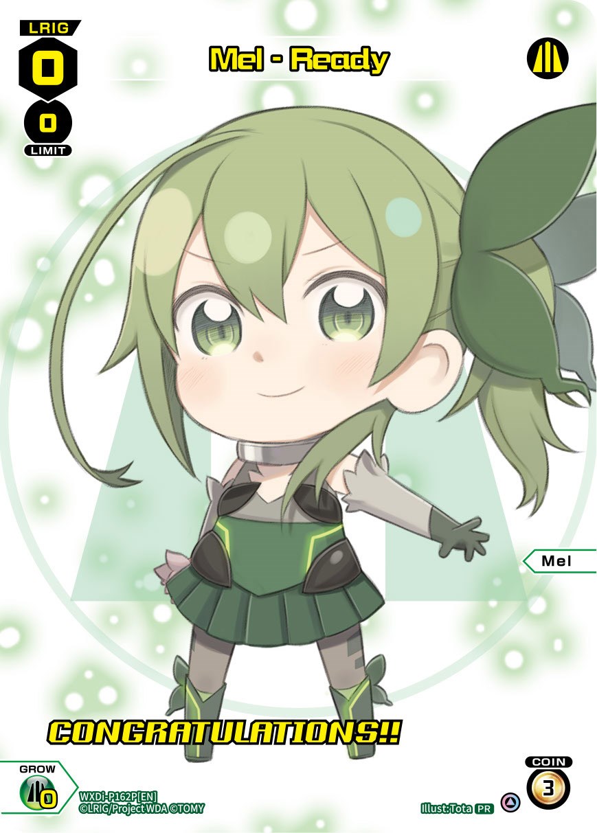 Mel - Ready (March 2023) (Winner) - Promo Cards - WIXOSS