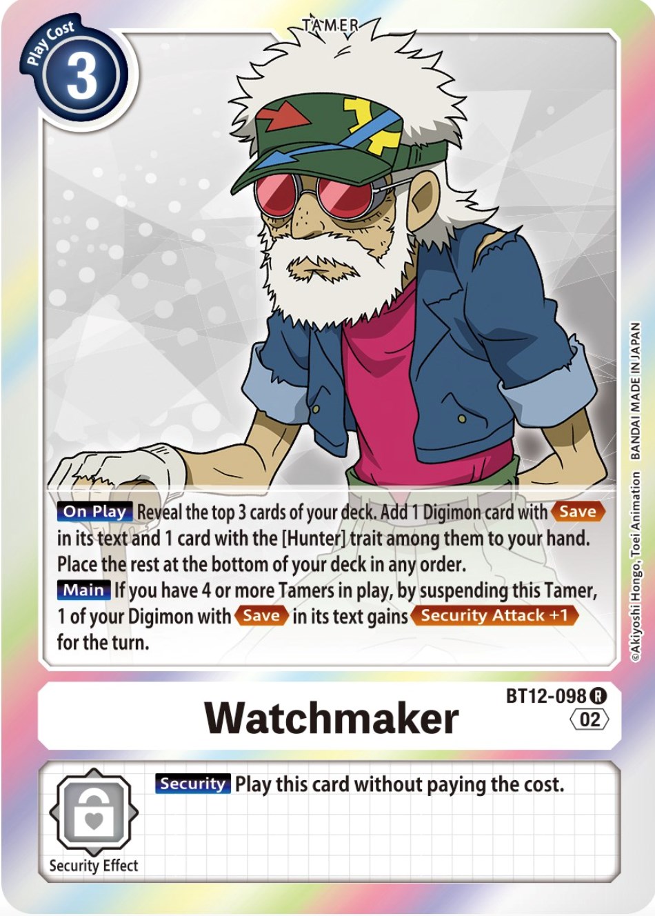 Watchmaker - Across Time - Digimon Card Game