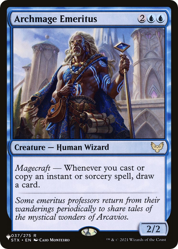 Archmage Emeritus - The List Reprints - Magic: The Gathering