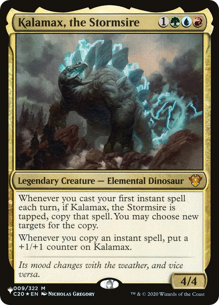 Kalamax, the Stormsire - The List Reprints - Magic: The Gathering