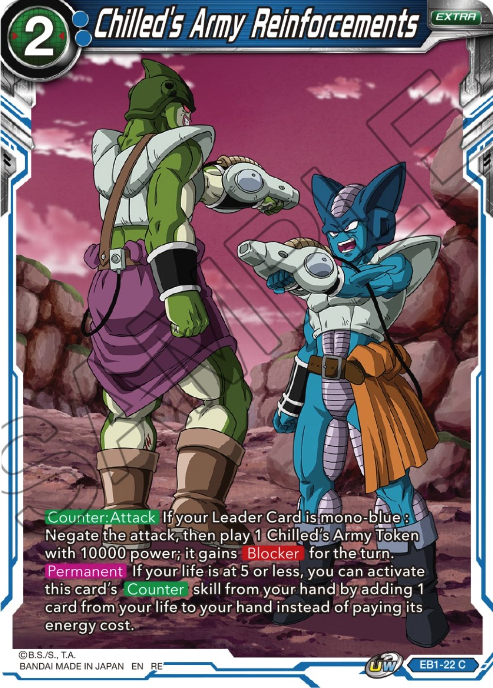 Chilled's Army Reinforcements (Reprint) - Expansion Deck Box Set 22 ...