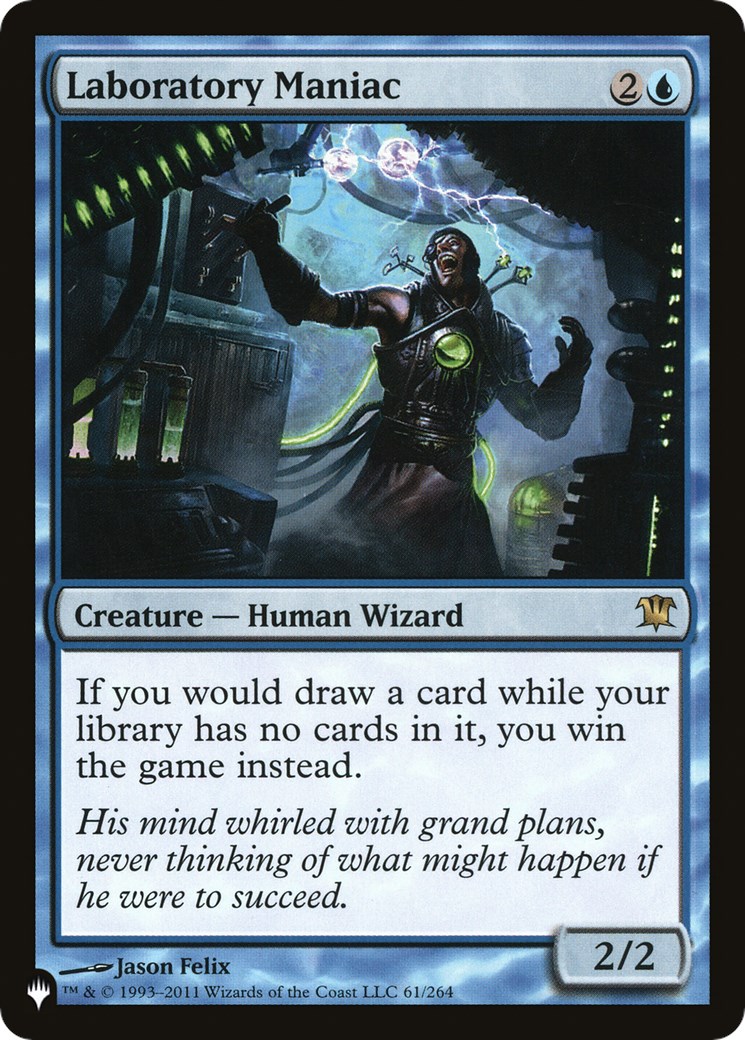 Laboratory Maniac (ISD) - The List Reprints - Magic: The Gathering
