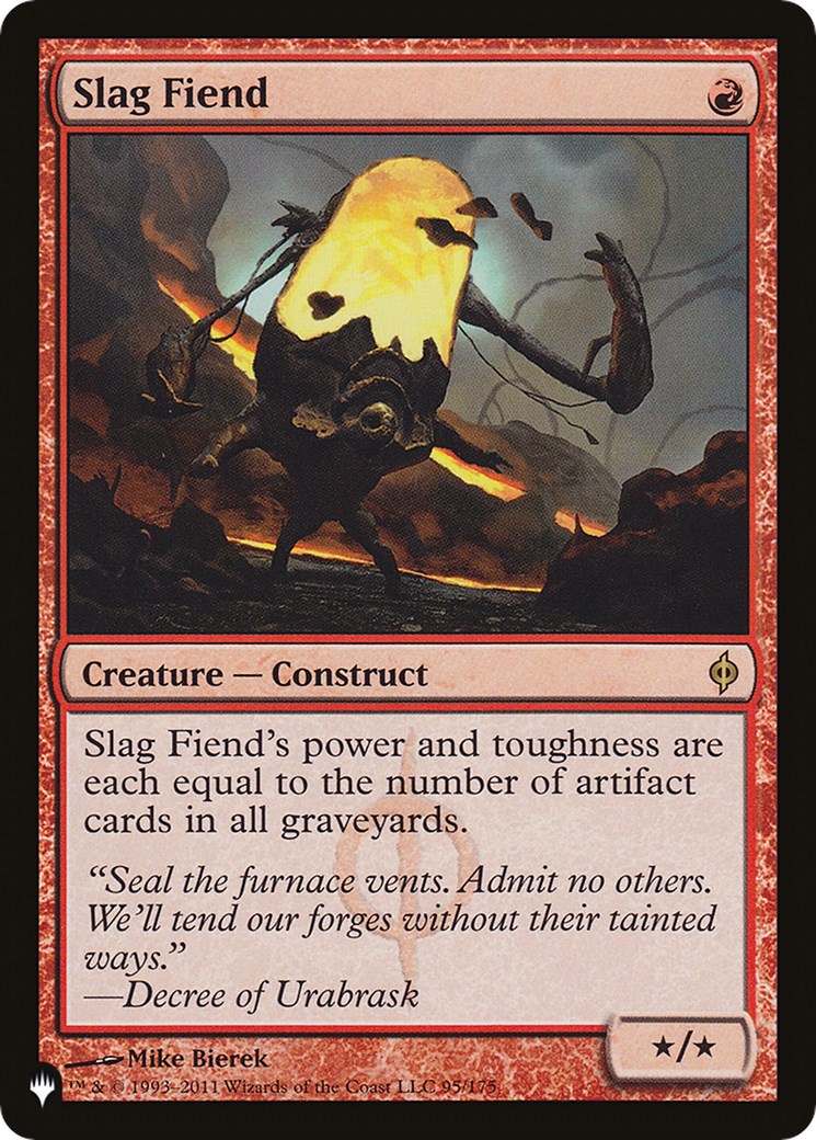 Slag Fiend - The List Reprints - Magic: The Gathering