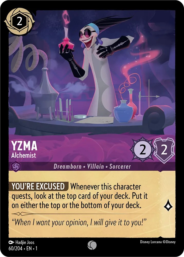 Yzma - Alchemist - The First Chapter - Disney Lorcana