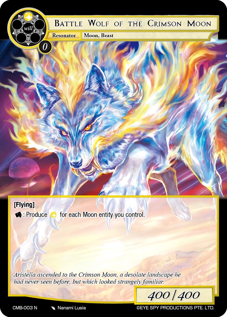 Battle Wolf of the Crimson Moon - Crimson Moon's Battleground - Force ...