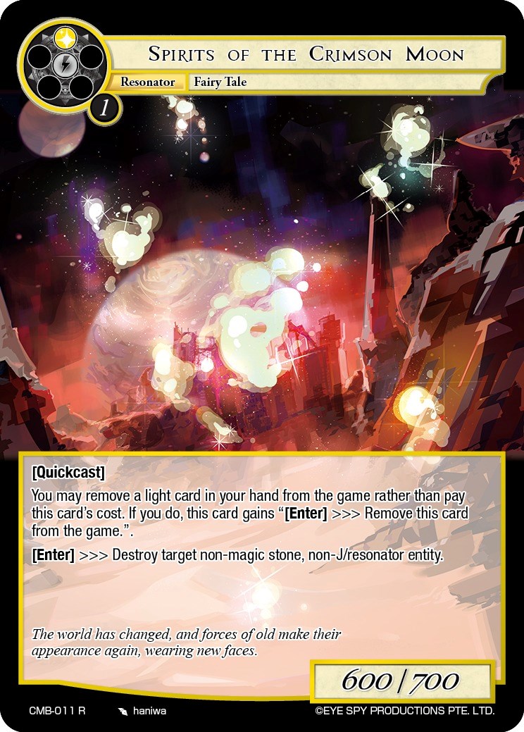 Spirits of the Crimson Moon - Crimson Moon's Battleground - Force of Will