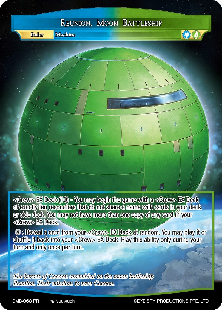 Reunion, Moon Battleship - Crimson Moon's Battleground - Force of Will