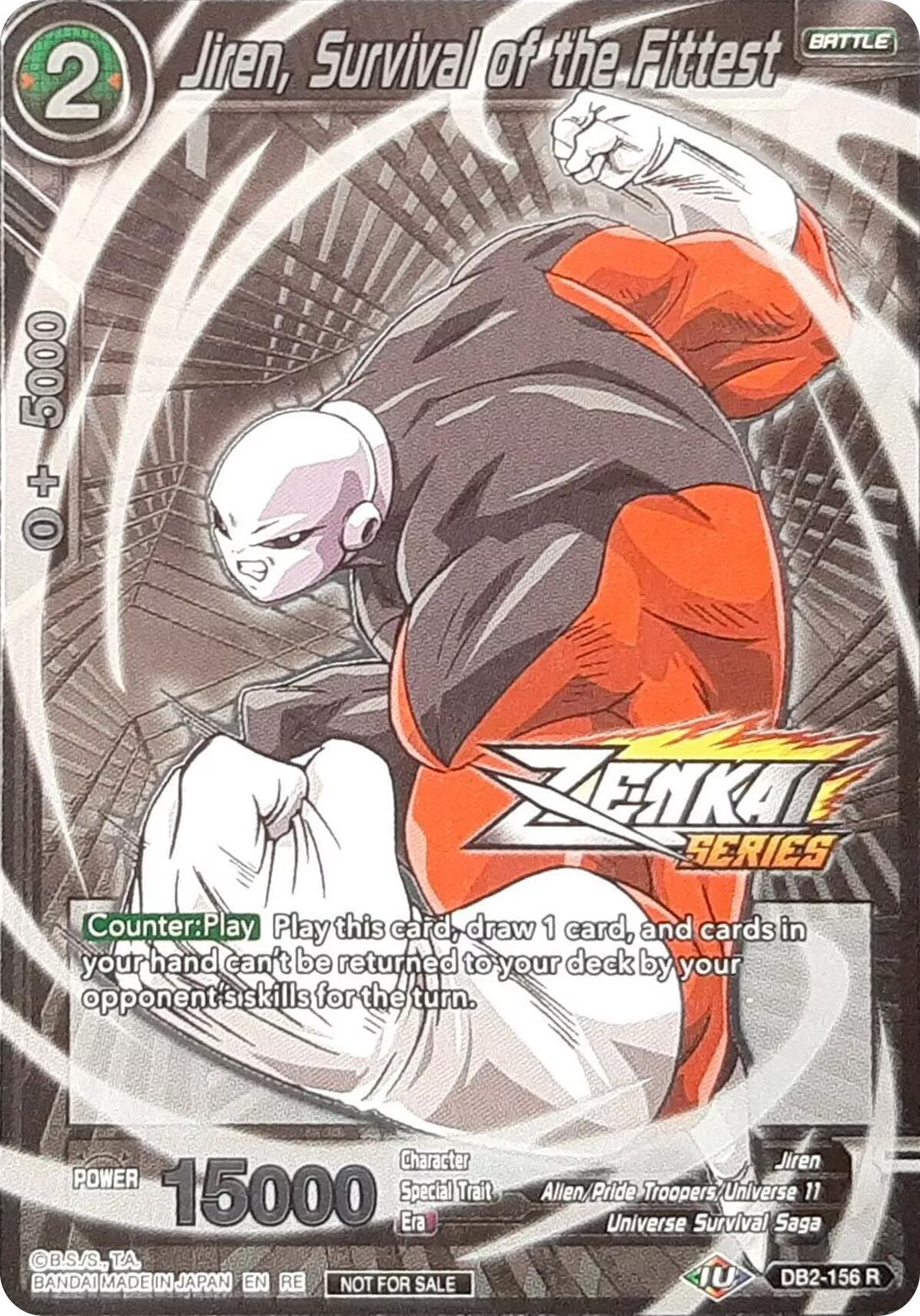 Jiren, Survival of the Fittest (Event Pack 11) - Tournament Promotion ...