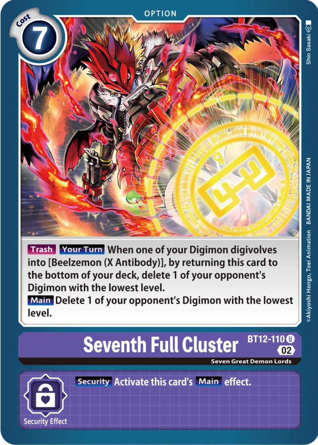 Seventh Full Cluster - Across Time - Digimon Card Game