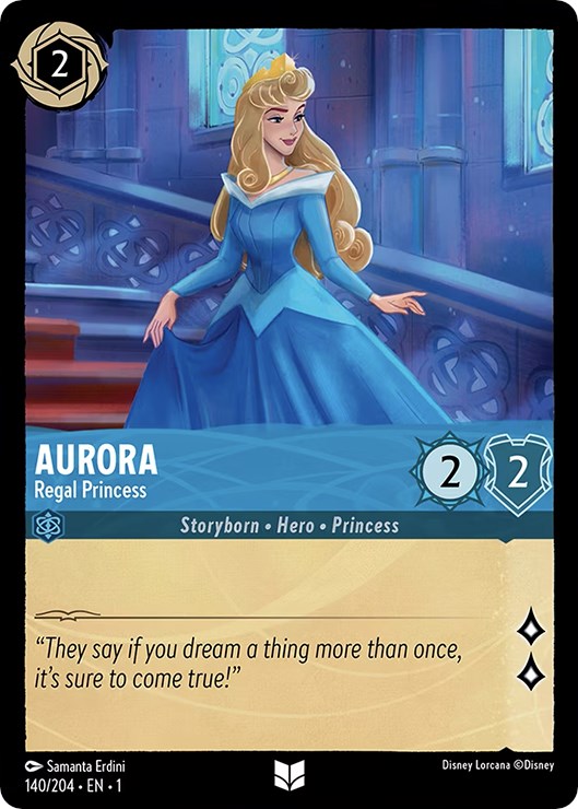 Aurora - Regal Princess - The First Chapter - Disney Lorcana
