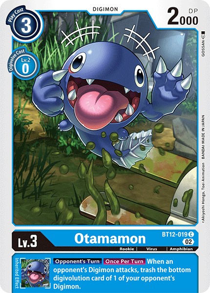 Otamamon - Across Time - Digimon Card Game
