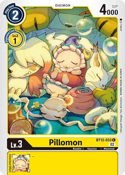 Pillomon - Across Time - Digimon Card Game
