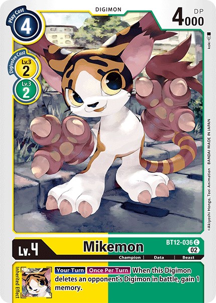 Mikemon - Across Time - Digimon Card Game