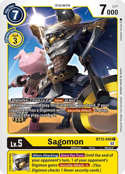 Sagomon - Across Time - Digimon Card Game