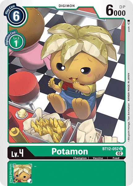 Potamon - Across Time - Digimon Card Game