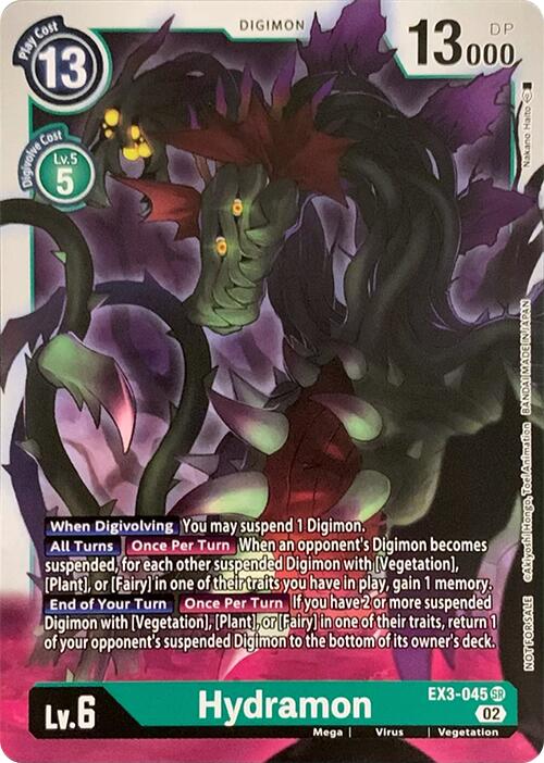 Hydramon - Revision Pack Cards - Digimon Card Game