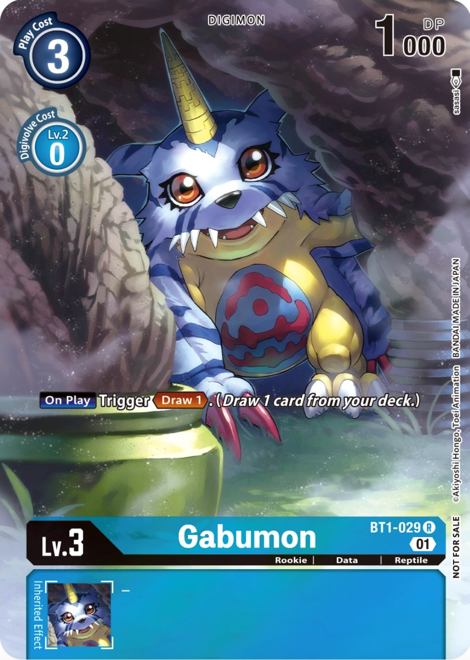 Gabumon - BT1-029 (Official Tournament Pack Vol.9) - Release Special ...