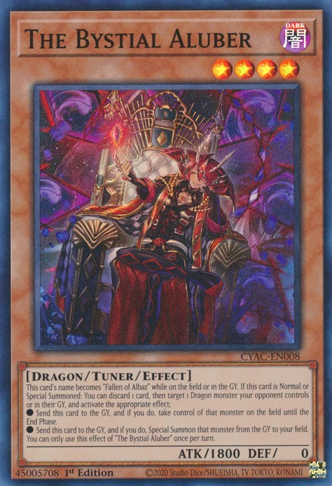 The Bystial Aluber - Cyberstorm Access - YuGiOh