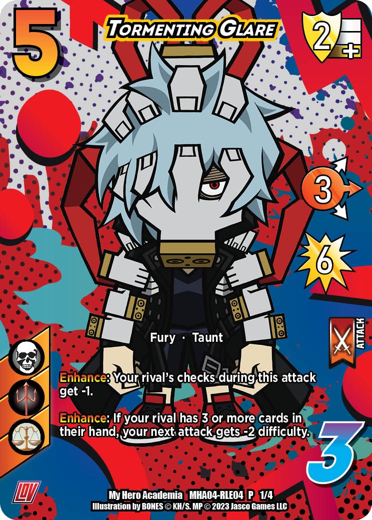 Tormenting Glare (Regional License Exam 2023) - UniVersus: My Hero Academia Promo Cards - UniVersus