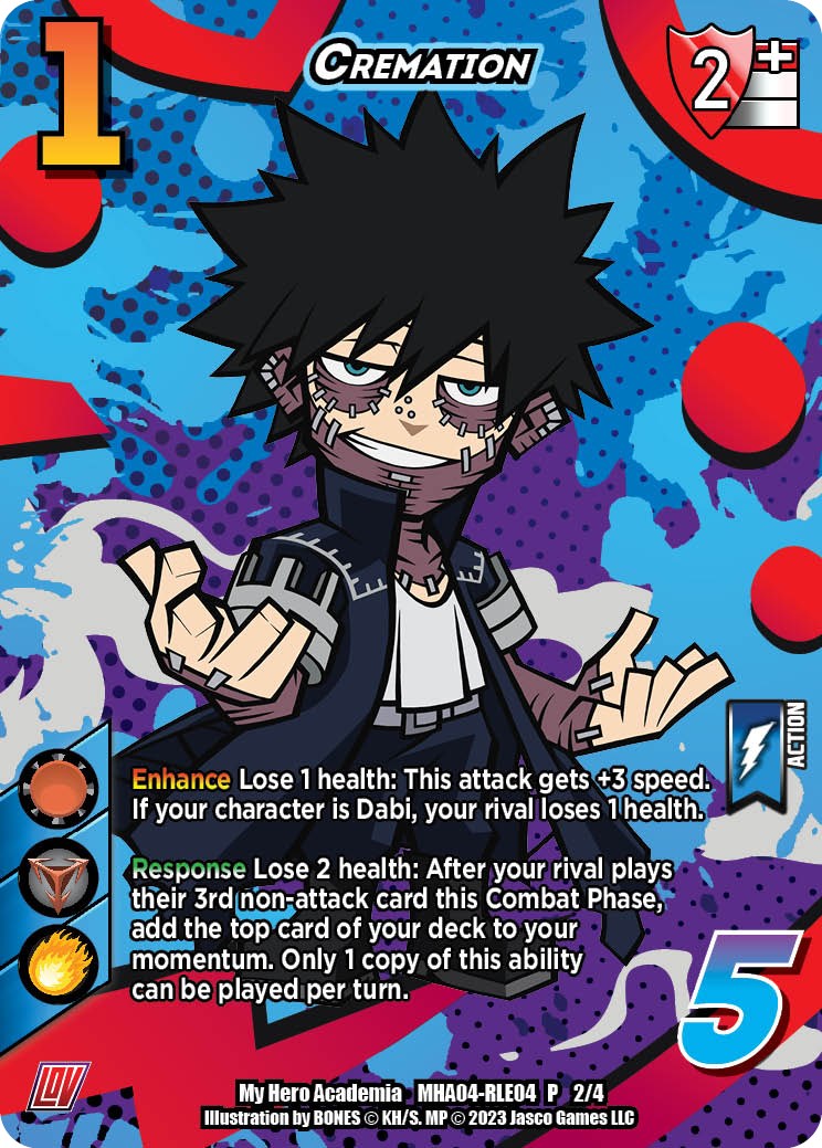 Cremation Regional License Exam 2023 Universus My Hero Academia Promo Cards Universus