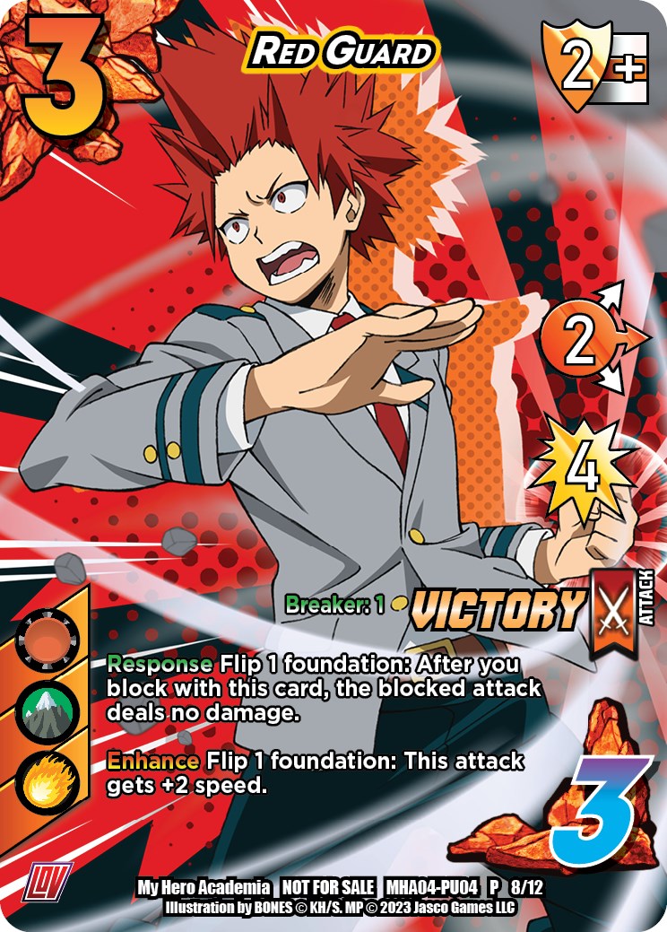 Red Guard (Plus Ultra Pack 4 Victory) - UniVersus: My Hero Academia ...