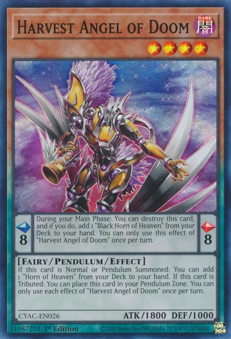 Harvest Angel of Doom - Cyberstorm Access - YuGiOh