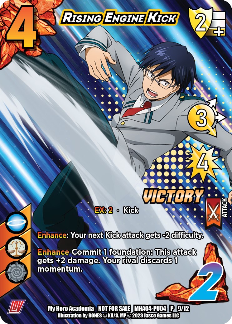 Rising Engine Kick (Plus Ultra Pack 4 Victory) - UniVersus: My Hero ...